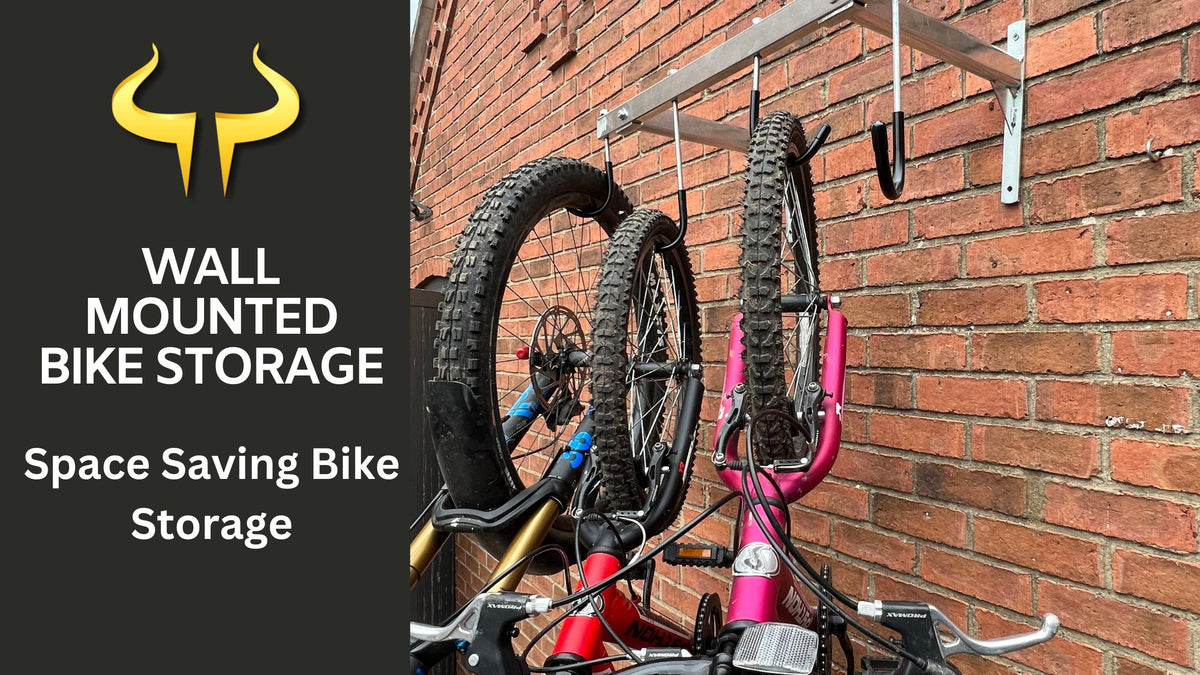 Wall Mounted Bike Storage Racks — Bison Products
