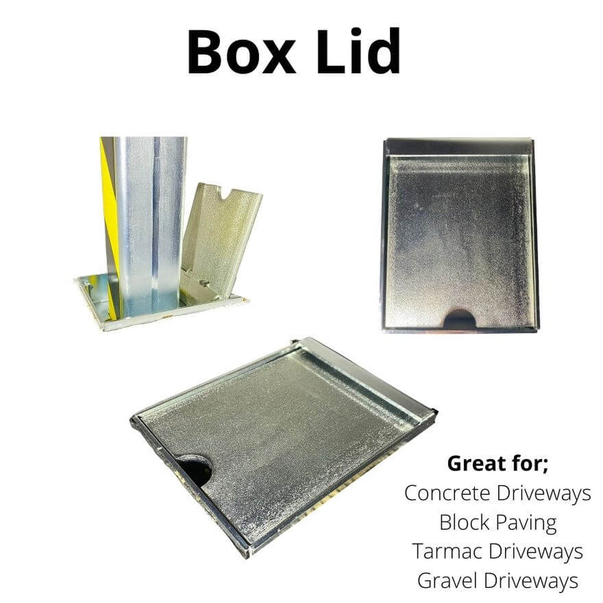 Telescopic 100 Driveway Security Post with Padlock — Bison Products