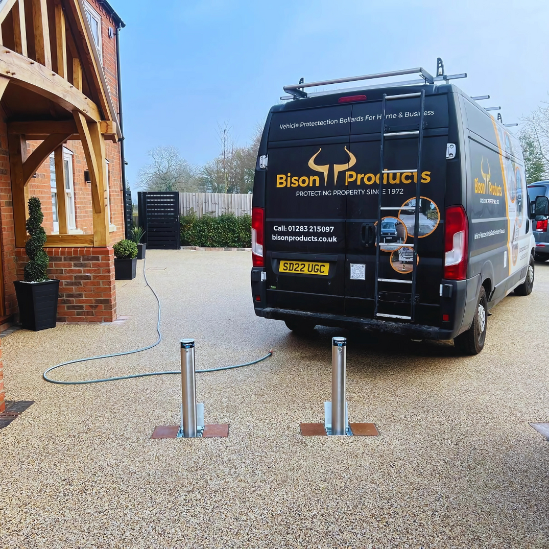 Security Bollards — Hi Visibility Bollards — Bison Products