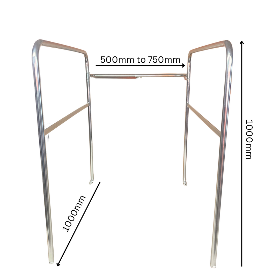 Loft Hatch Safety Rail | Silver | 1m x 1m | Extendable 50-75cm — Bison ...