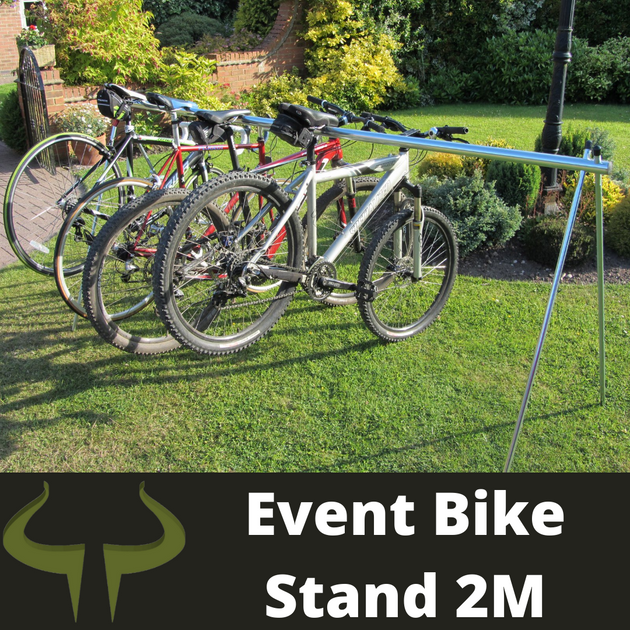 2 Metre Transition Bike Event Rack for up to 6 Bikes – Bison Products