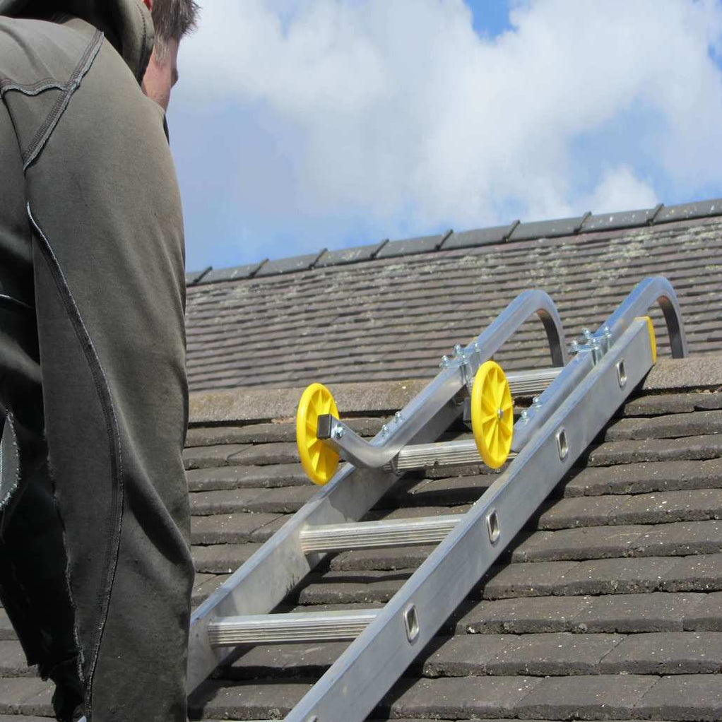 Roof Access with Bison Ladder Hook Extension £39.99 — Bison Products