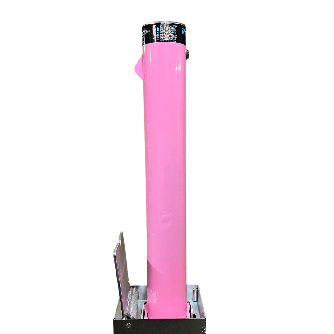 Ramco 600R Pink Security Bollard:Installation Available — Bison Products