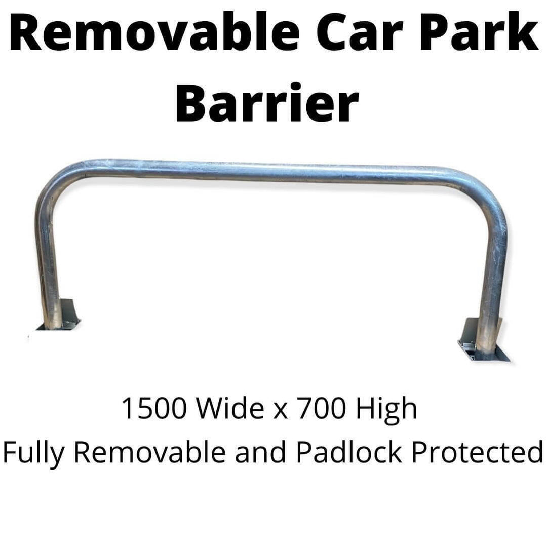 Ramco Lockable Removable Hooped Barrier - 2m Supply & Fit — Bison Products