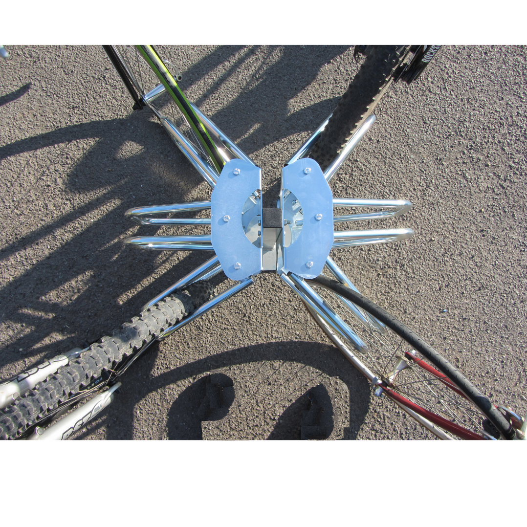 6 Bike Star Rack - Innovative Bike Racks — Bison Products
