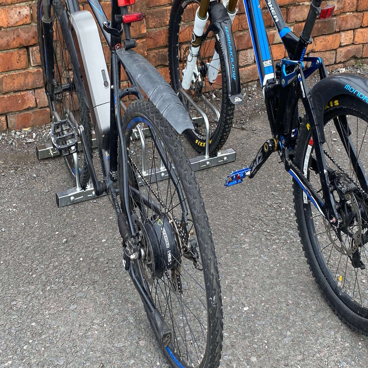 Adjustable Bike Rack: flexible Parking : Bison Products