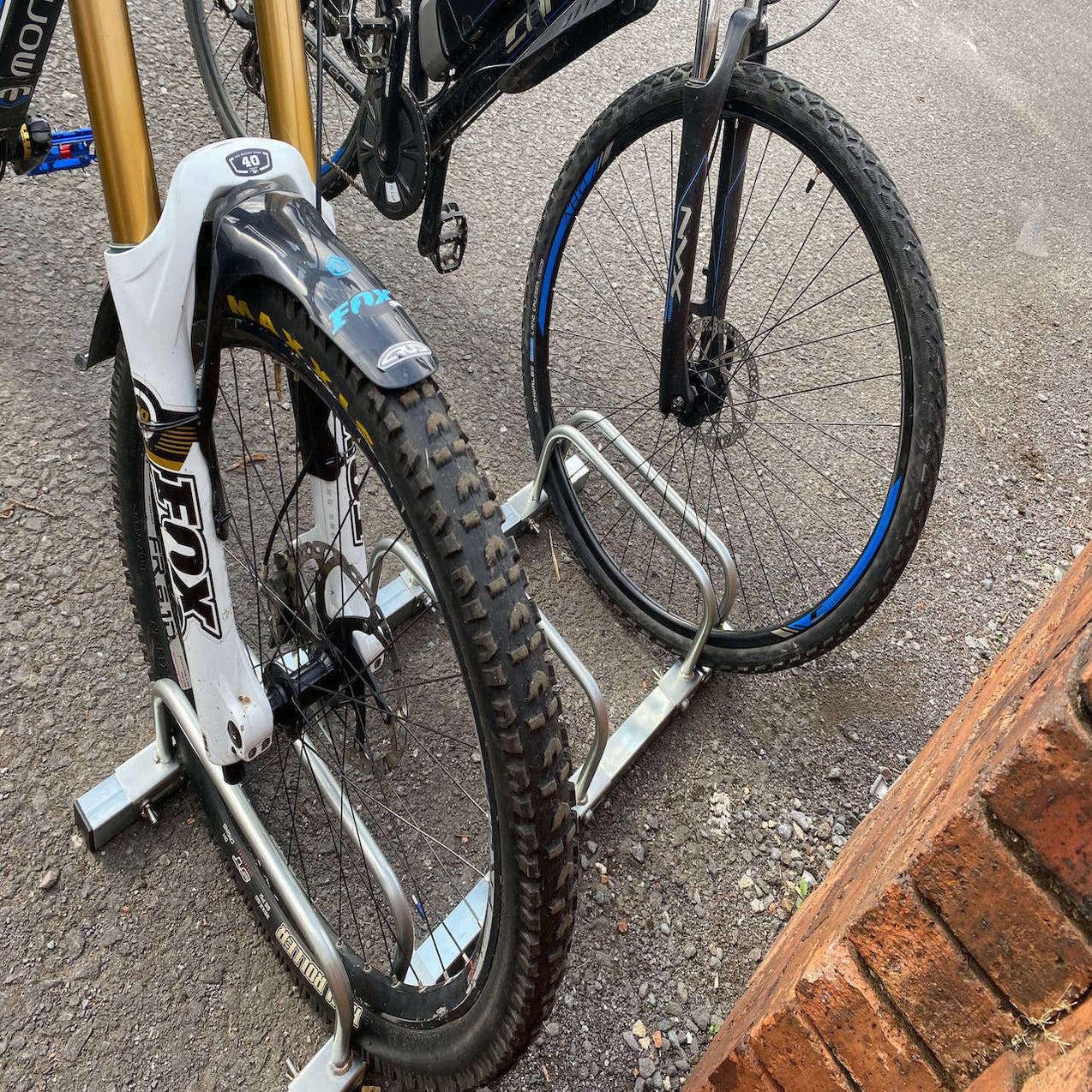 Adjustable Bike Rack: flexible Parking : Bison Products